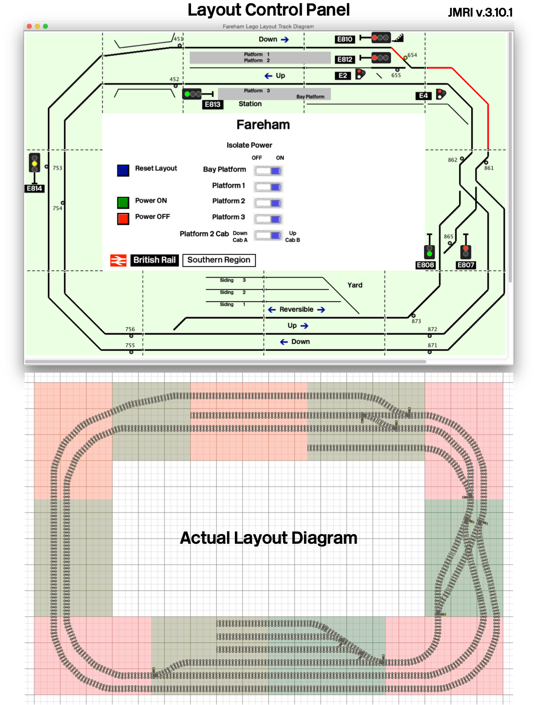 Updated Layout Control Panel Using JMRI | Information